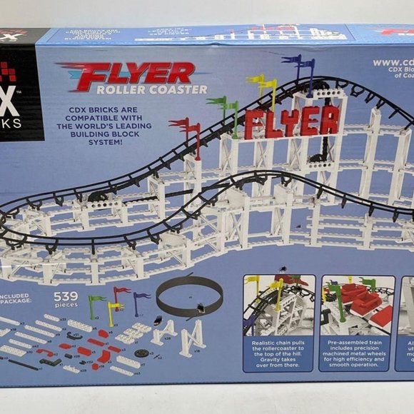 Cdx | Toys | Christmas Cdx Flyer Rollercoasters Unit | Poshmark
